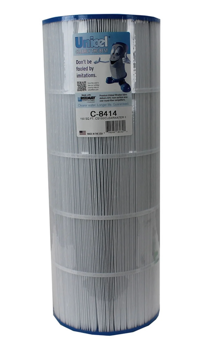 Unicel 150 Sq. Ft. Replacement Filter Cartridge for Jandy CS150 (White ...